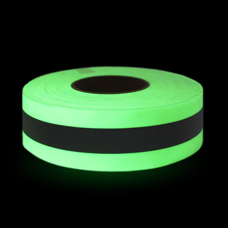 Fulltex | Cinta Reflex Fotoluminiscente Silver 50mm Rollo 50 mts.