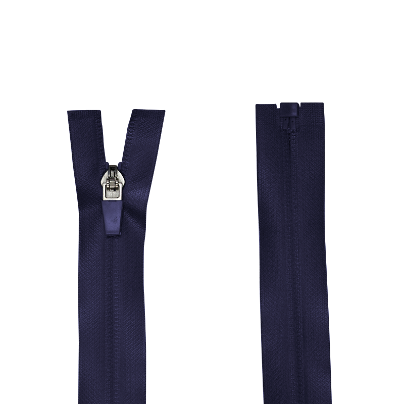 Fulltex | Cierre N 5 Impermeable Azul Marino Paleta Goma 65cm Nacional